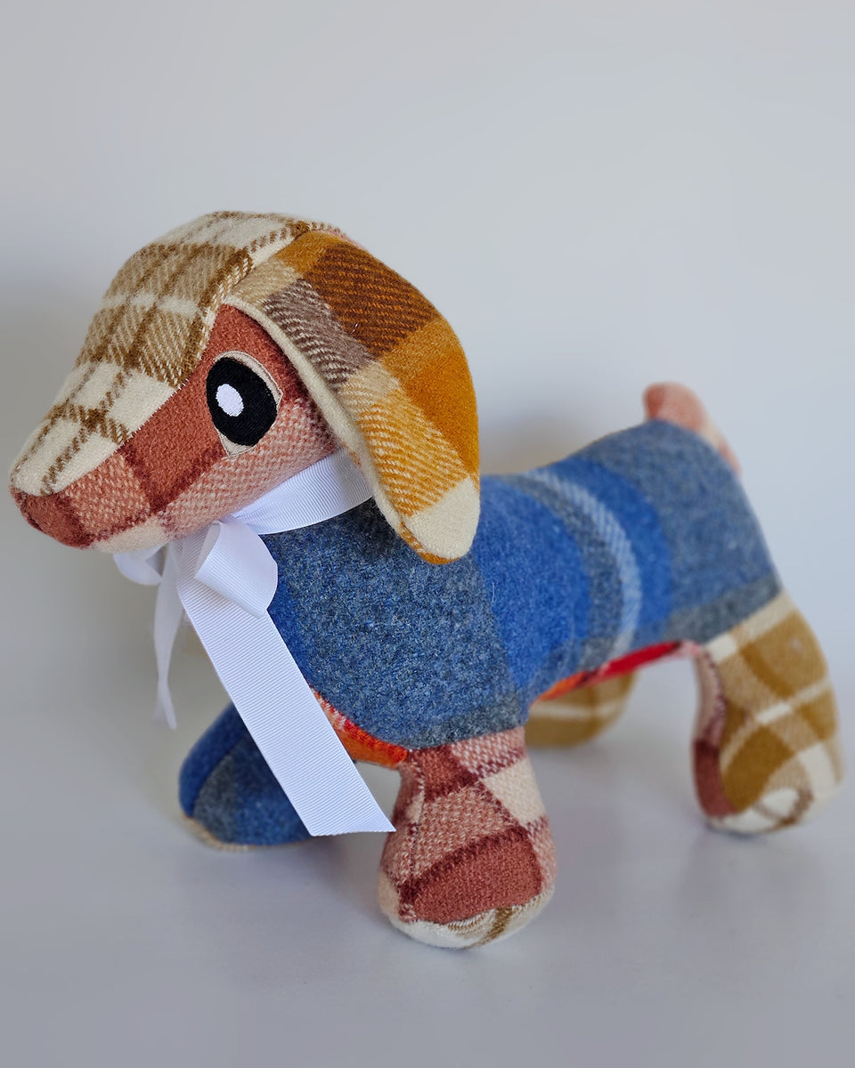 Vintage Wool Daschund - Scrappy Dog – Flossy & Co