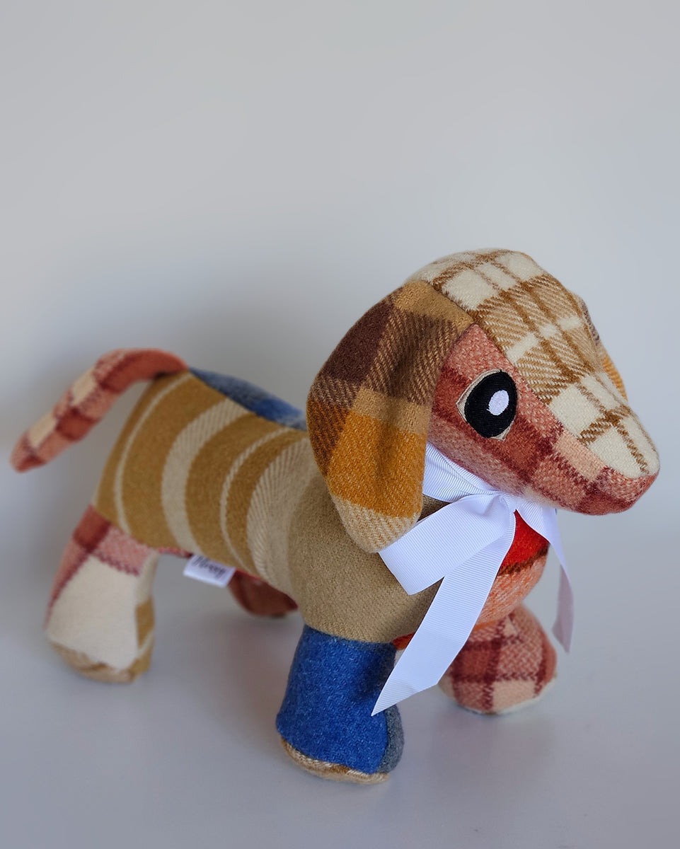 Vintage Wool Daschund - Scrappy Dog – Flossy & Co