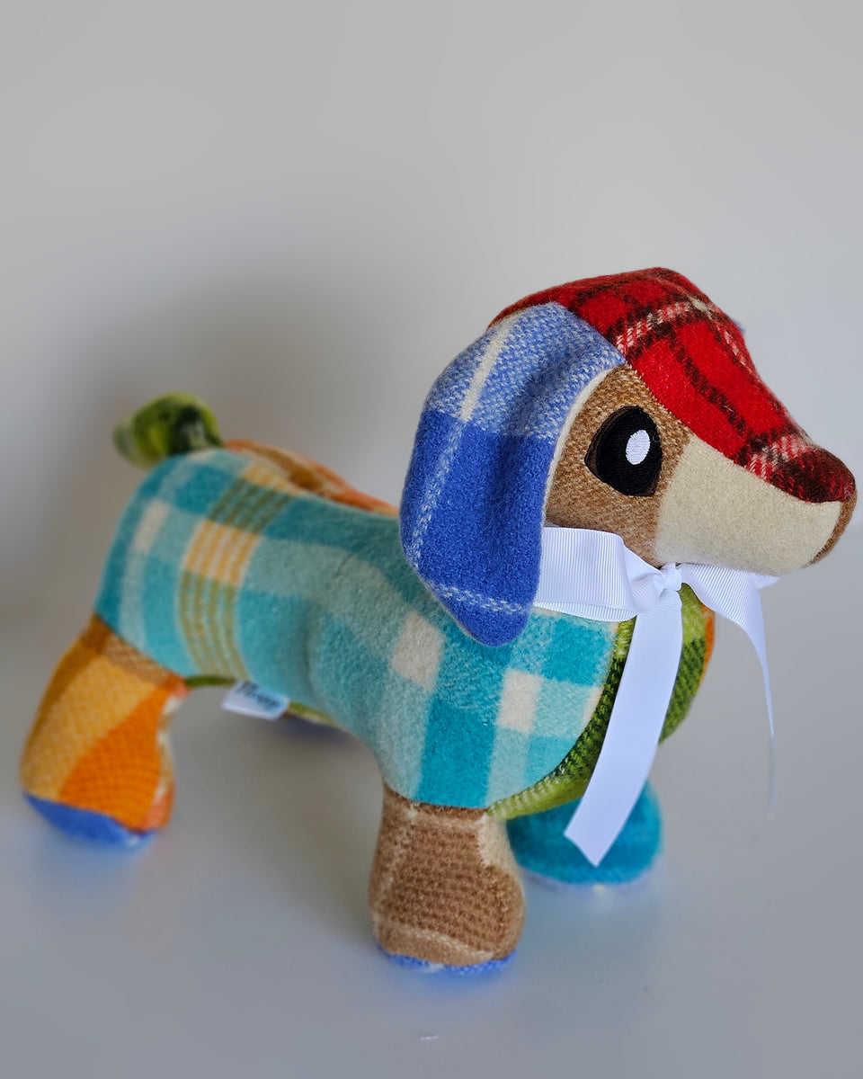Vintage Wool Daschund - Scrappy Dog – Flossy & Co